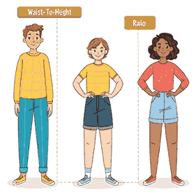 Waist to Height Ratio Calculator